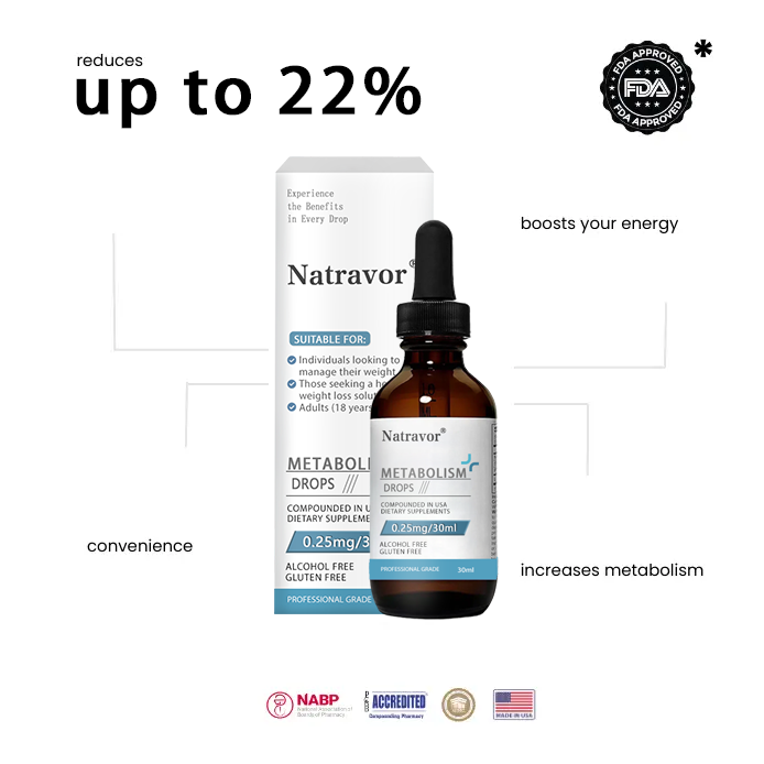 ⭐LAST DAY: 50% OFF: Natravor® METABOLISM VITAMIN DROPS💰90-DAY FREE RET ...